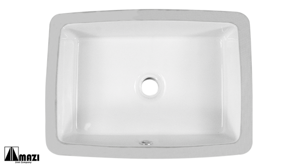 Ceramic Undermount Bathroom Sink U1510 – MAZI, Inc.